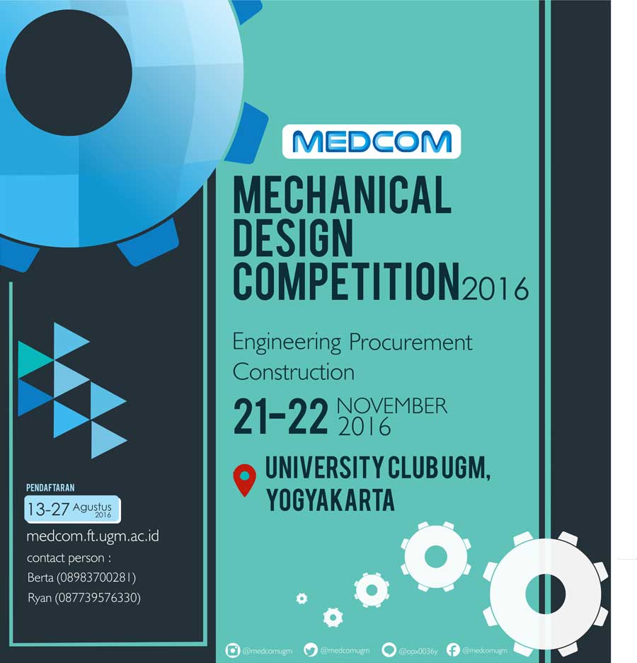 Mechanical Design Competition (MEDCOM) 2016 – Fakultas Teknik