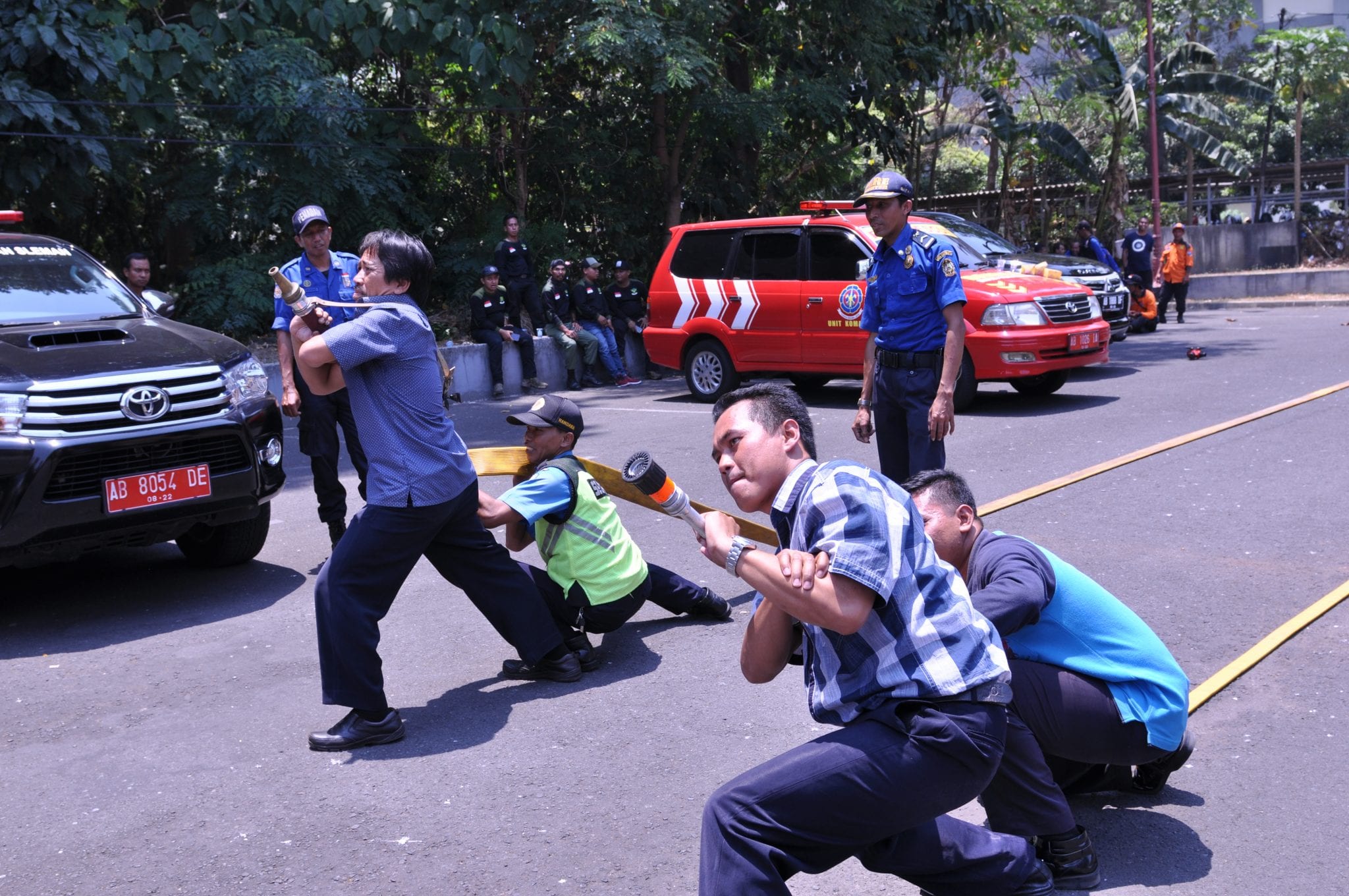 SKKK dan Tim SHE FT UGM ikuti Latihan Gabungan Damkar DIY – Fakultas Teknik