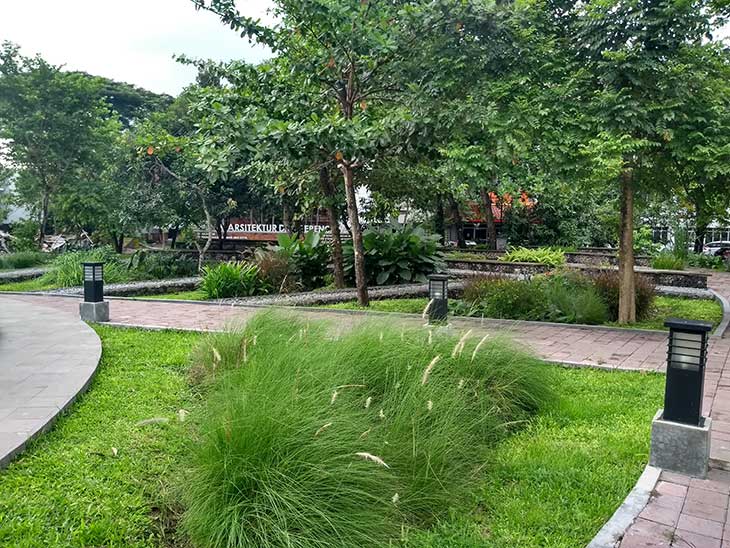 Rain Garden Taman AGS, FT UGM – Fakultas Teknik
