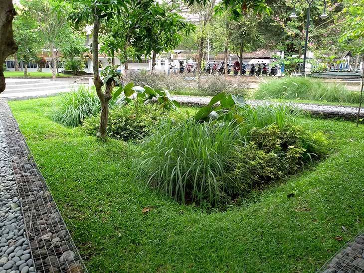 Rain Garden Taman AGS, FT UGM – Fakultas Teknik