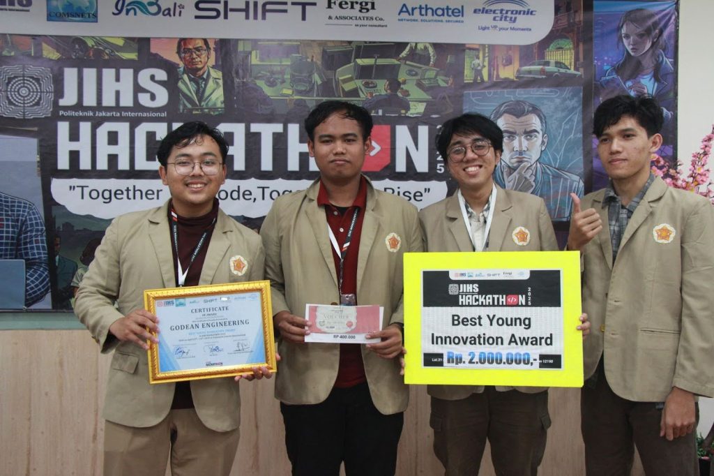 Rancang UAV untuk Sampling Air, Tim Godean Engineering Raih Best Innovation Award pada JIHS ...