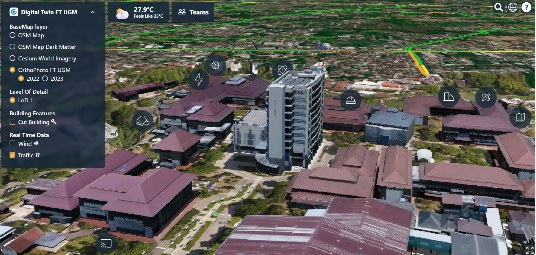 Teknik Geodesi FT UGM Kembangkan Digital Twin Berbasis AI, Satu Langkah ...